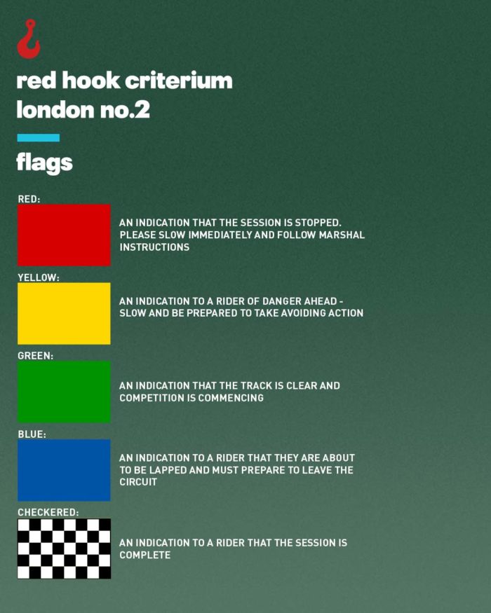 London No.2 Technical Guide | Red Hook Crit